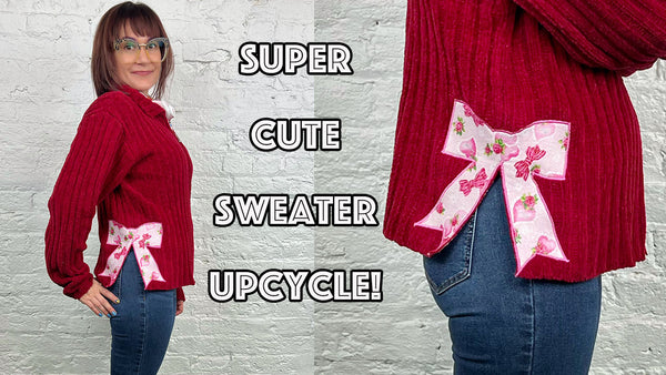 Bow Applique Template PDF – Sew Anastasia