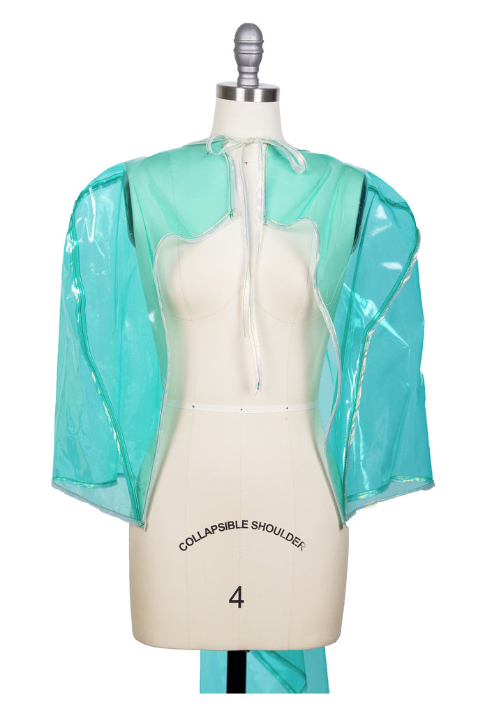 Green Clear Cape – Sew Anastasia