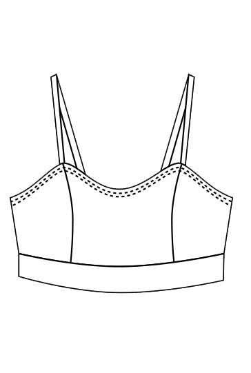 Bralette Sewing Pattern PDF – Sew Anastasia
